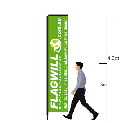 5M Sail Flag Banners with Custom Graphics