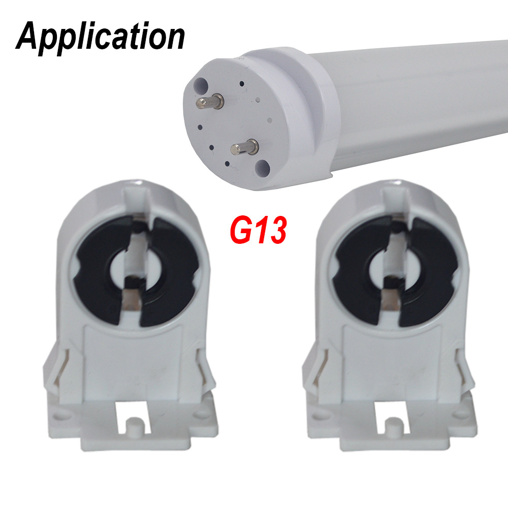 T8 T10 T12 LED Tube Light Holder FA8 R17D(HO) G13 Lamp Socket Single ...