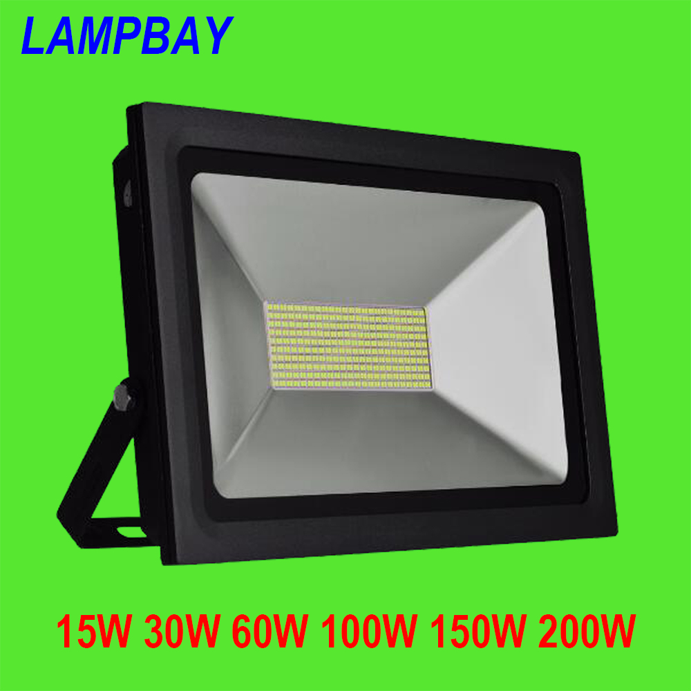 LED Flood Lights Ultra thin 15W 30W 60W 100W 150W 200W 90lm/w 110V/220V ...