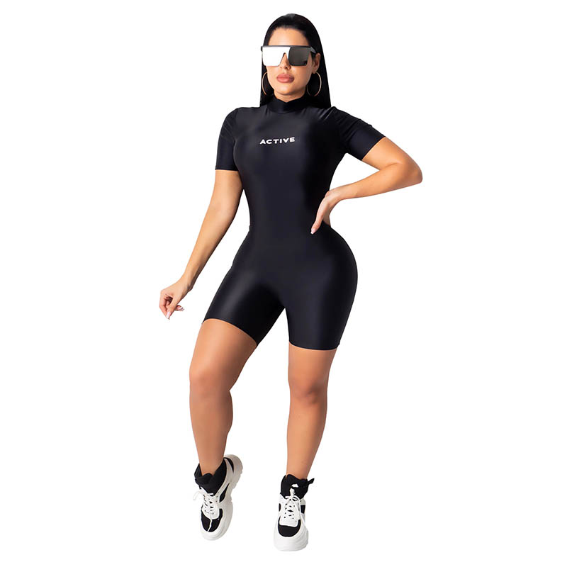 Active Biker Romper