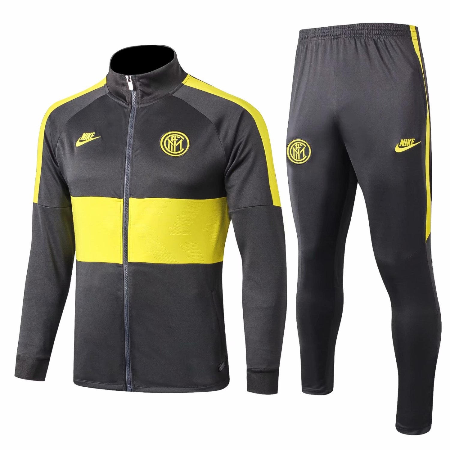US$ 38.80 - Inter Milan Jacket + Pants Training Suit Grey 2019/20 - www ...