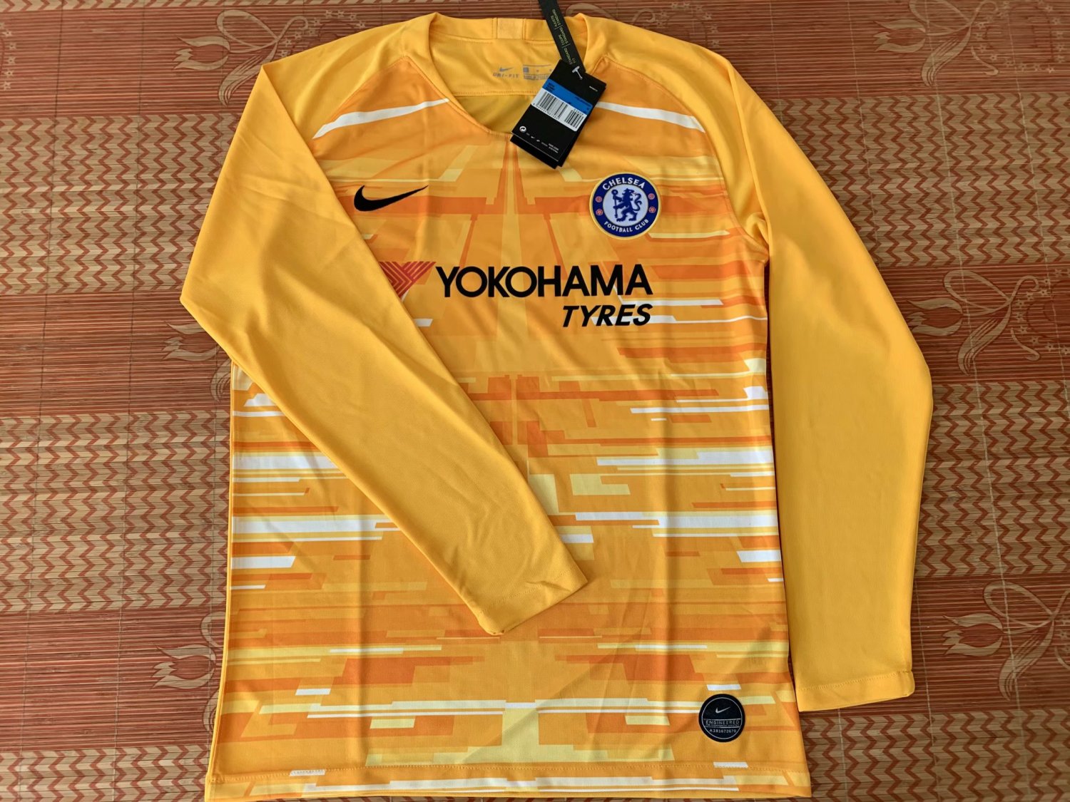 US$ 16.80 - Chelsea Goalkeeper Yellow Jersey Long Sleeve Mens 2019/20 ...