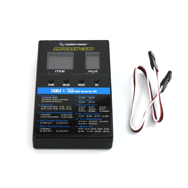 US$ 7.18 - HOBBYWING 3 in 1 LED ESC Program Card Box for XERUN EZRUN ...