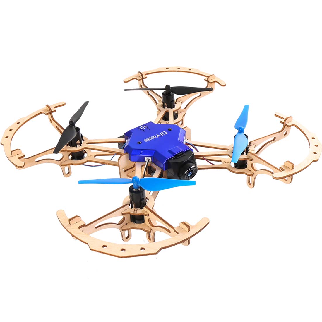 Diy drone kit zl100 rc wooden quadcopter store