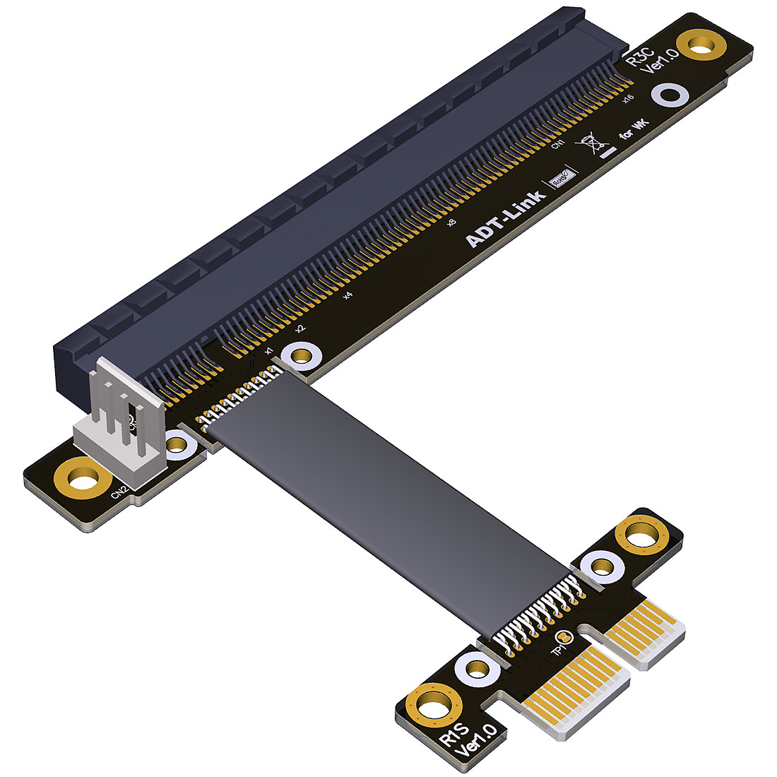 Gen3.0 PCIe Riser Card 1x to 16x Adapter No need USB , PCI-E x1 x16 GPU ... Gen3.0 PCIe Riser Card 1x to 16x Adapter No need USB , PCI-E x1 x16 GPU ...