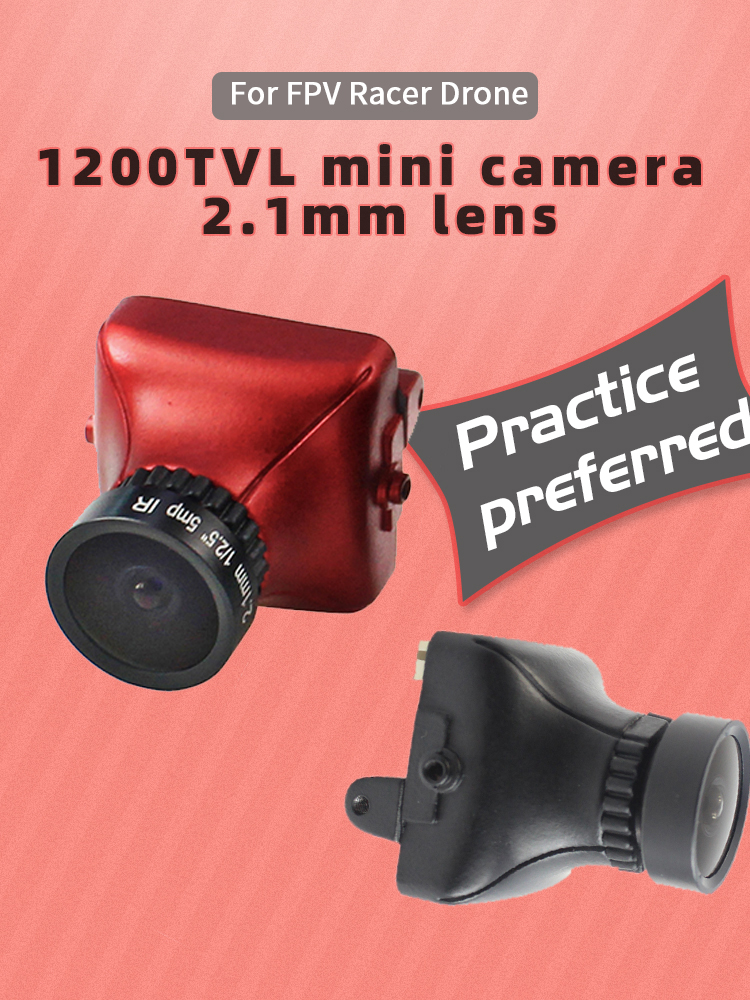 JMT JJA-CM1200 1/3 CMOS 1200TVL Mini FPV Camera 2.1mm Lens PAL/NTSC ...