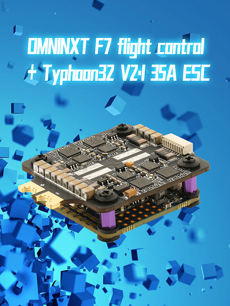 Airbot OMNINXT F7 Flight Controller & Typhoon32 V2.1 35A Blheli_32 3-6S ...
