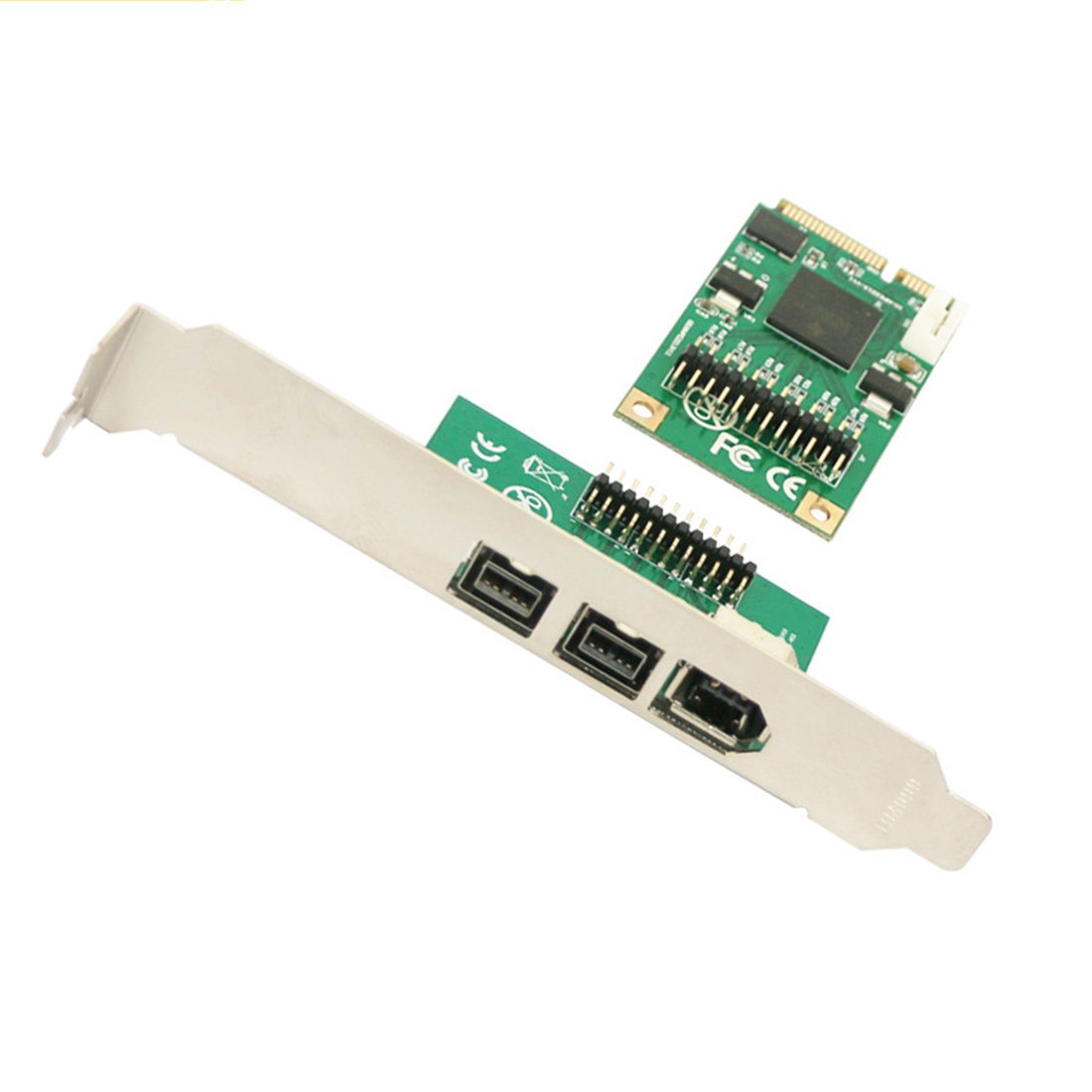 XT-XINTE Mini PCI-E to IEEE 1394 Controller Card Combo 1x 1394A 6Pin ...