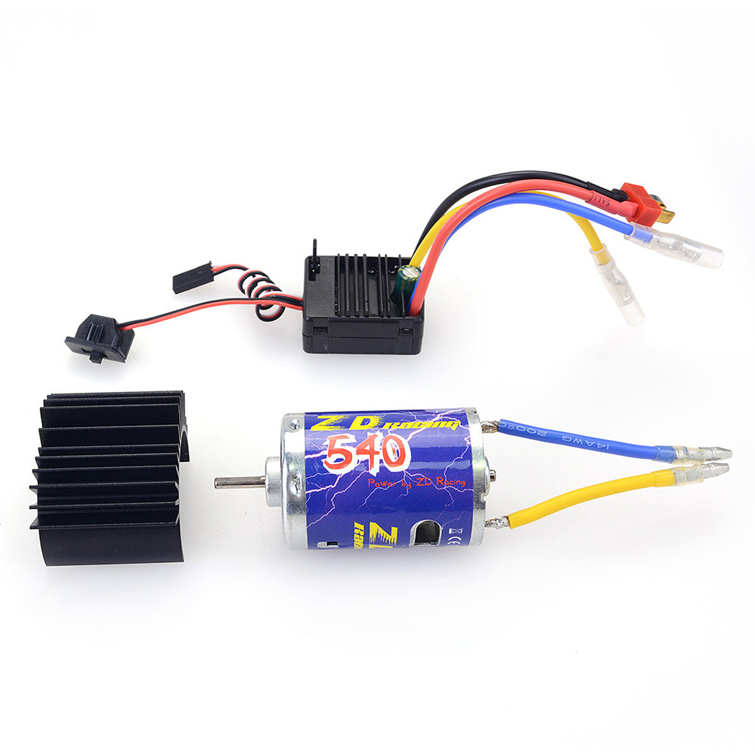 ZD Racing Universal 7.2V 45A ESC Speed Controller Electric adjustment ...