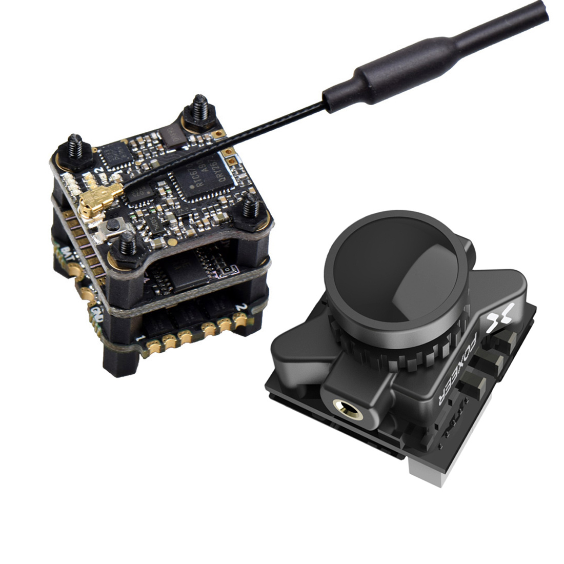 Foxeer SIF4 F4 Flytower Flight Controller with ESC VTX Foxeer Razer ...