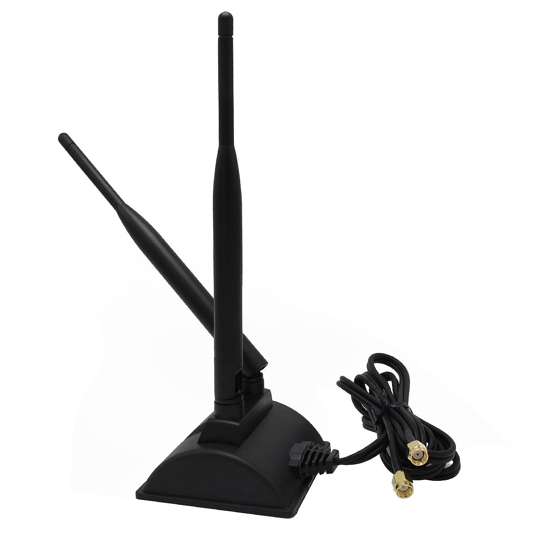 XT-XINTE Wifi Antenna Dual Band 2.4Ghz 5GHz 6dBi with Magnetic Base RP ...