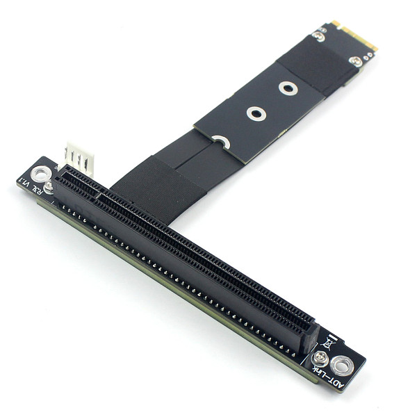 ADT-Link PCIe PCI-E 3.0 16X M.2 NGFF NVMe Bracket Graphics Card w ...