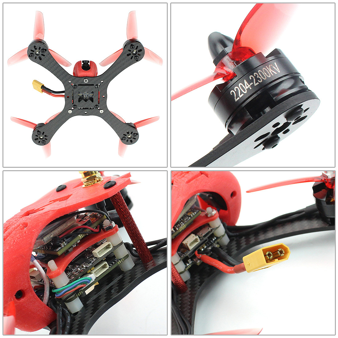 JMT T180 4 Inch 3S FPV Racing Drone HD Camera Baby Turtle 800TVL BNF ...