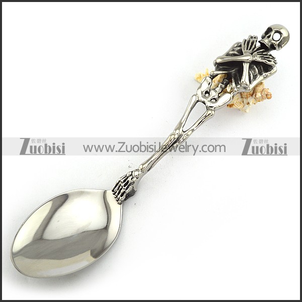 Punk Style Unique Western Tableware Spoon a000050 - Zuobisi Jewelry