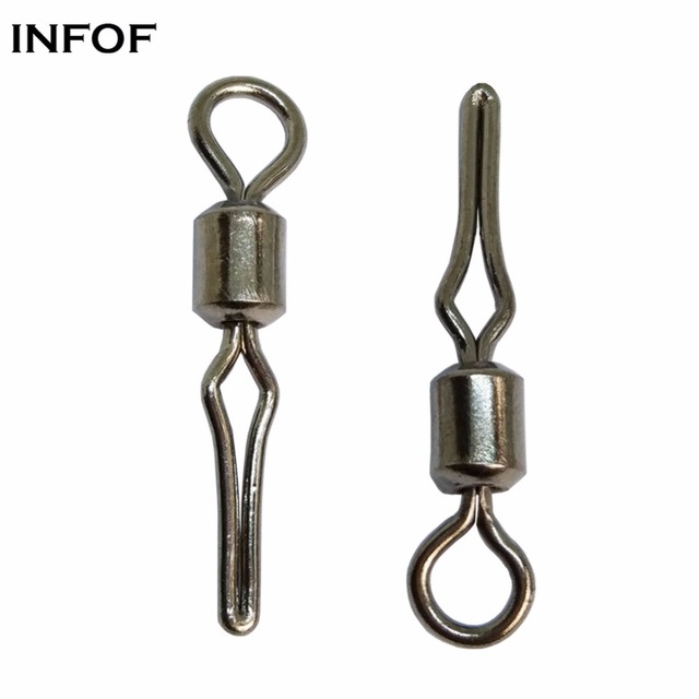 Fishing Swivels Rolling Swivels Snap With Side Line Clip,fast link