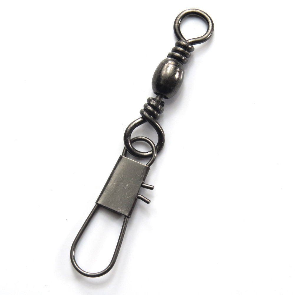 brass Fishing Swivels freshwater fishing Barrel Swivels with Interlock ...