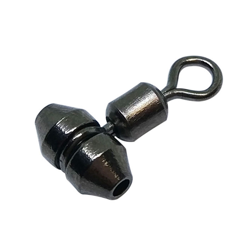 3 Way Fishing Swivels Stainless Steel Hook Feeder Carp Fishing Tackle ...