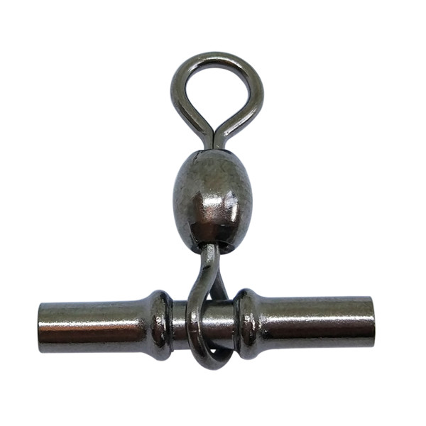 3 Way Fishing Swivels Cross line T Shape Crimp Swivels Snap Saltwater ...