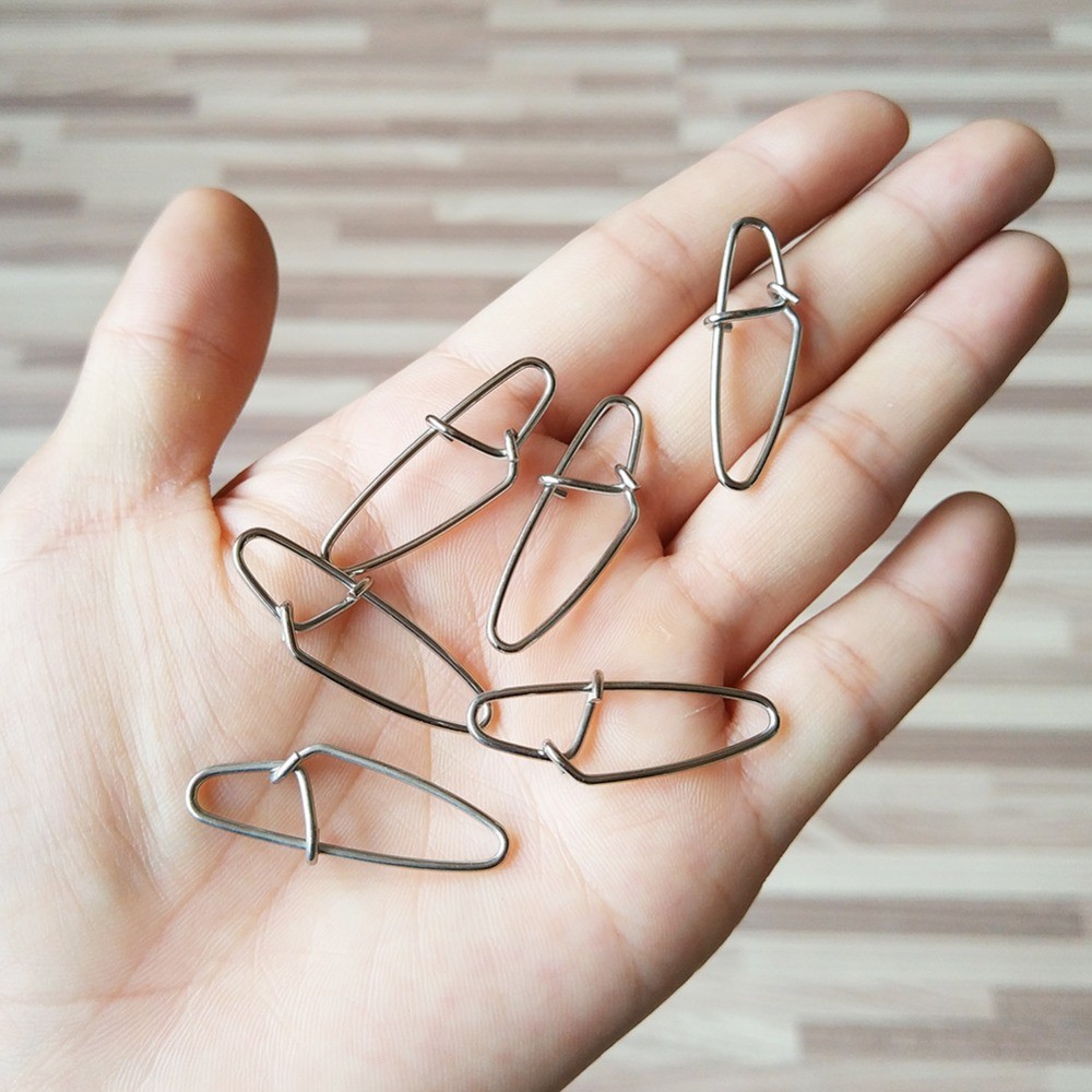 Fishing Hooked snap carp Fishing tackle bass fishing snap swivels