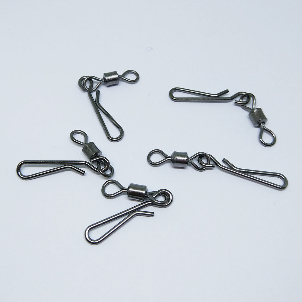 Fishing Swivels Rolling Swivel with Hanging Snap Carp Fishing Tackle ...