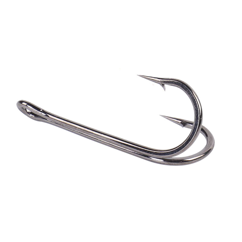 Double Fishing Hooks Sea Duple Hook 28#-20# Stainless Steel Frog Hook ...
