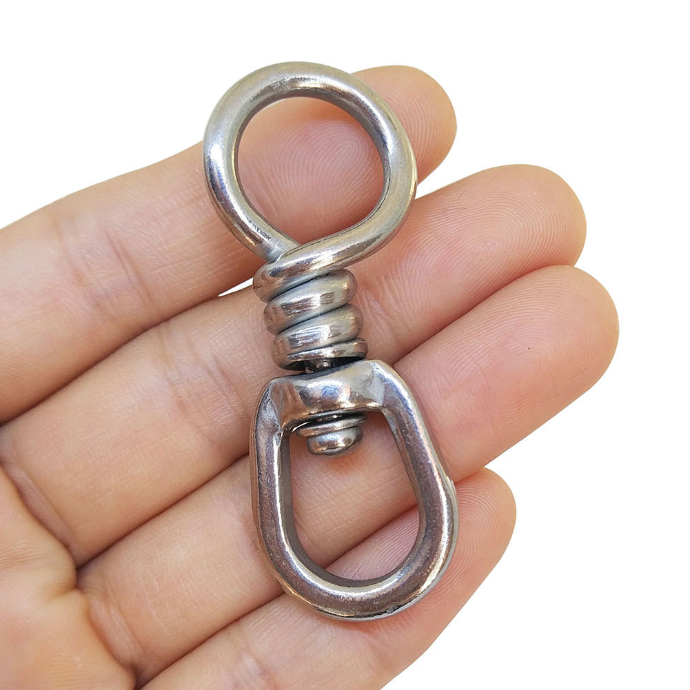 Stainless Steel Fishing Swivel, Hook Lure Connector High Strength for ...