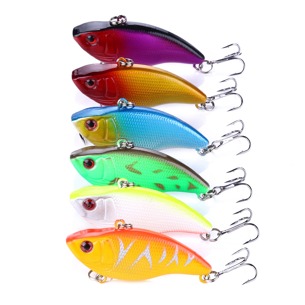 Vibe Fishing lures plastic Vib Bait bass Fishing Tackle